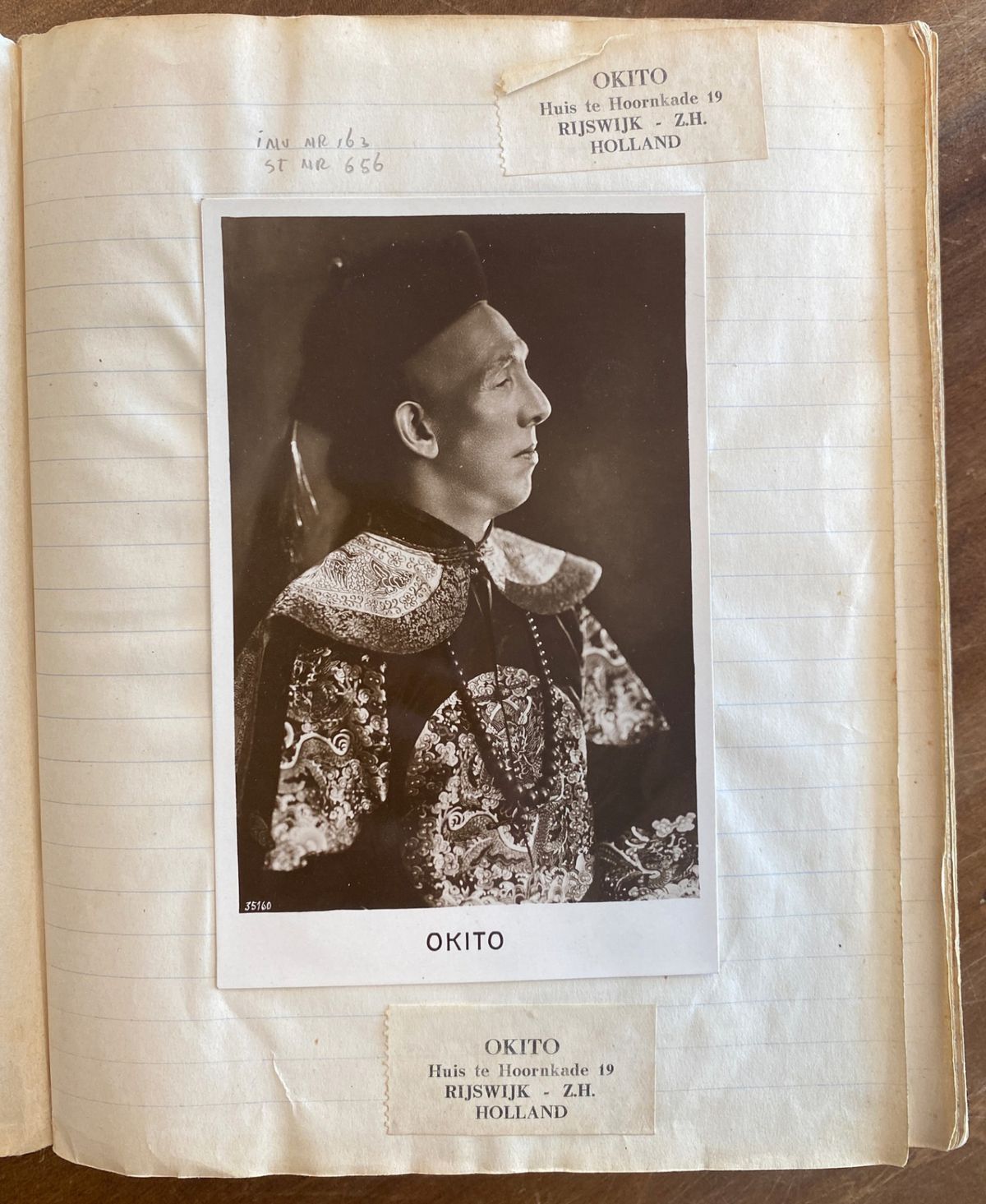 Foto’s van beroemde joodse goochelaar Okito in de collectie van Tresoar